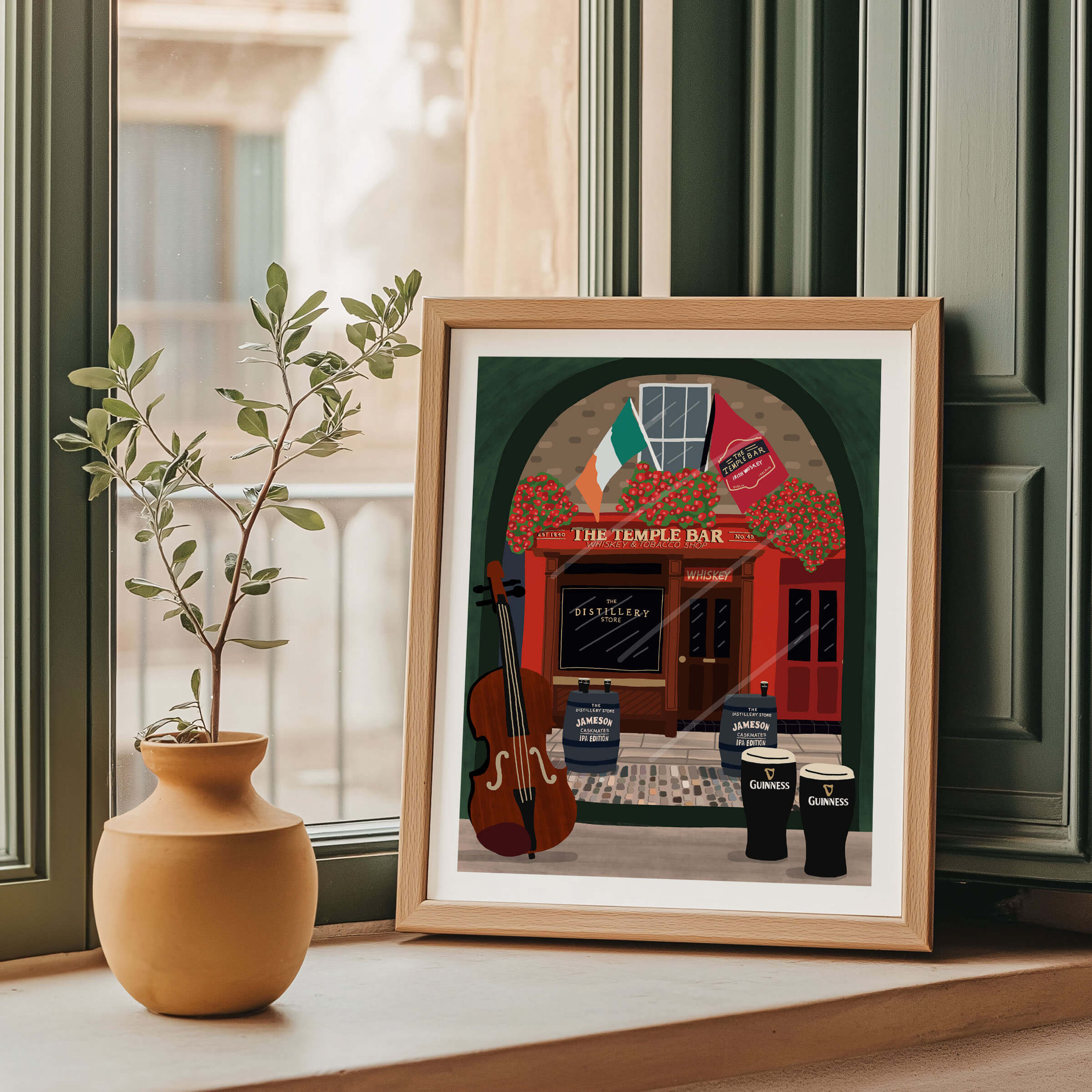 Dublin Through The Window – Fox Burrow Designs