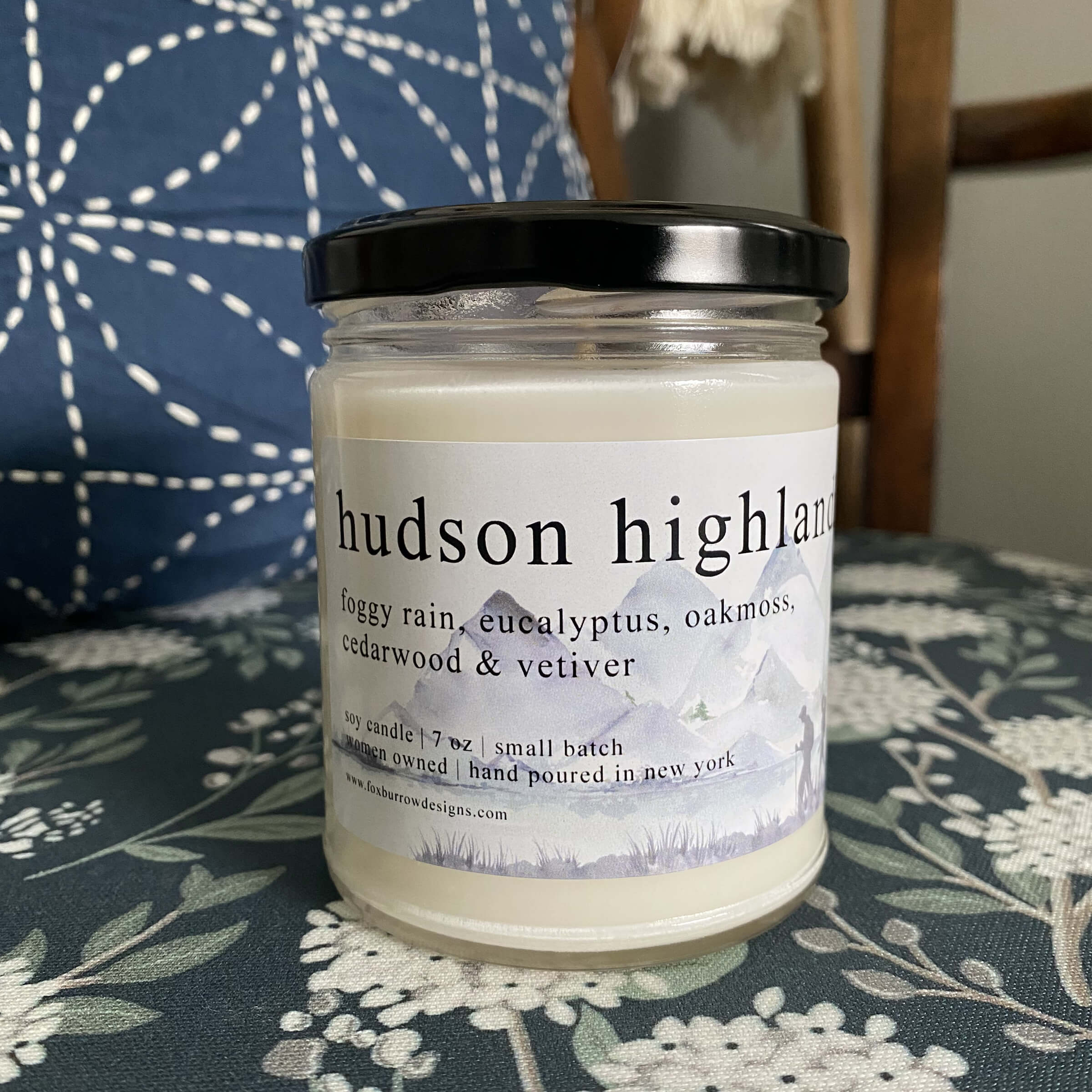 Hudson Highlands Candle – Fox Burrow Designs