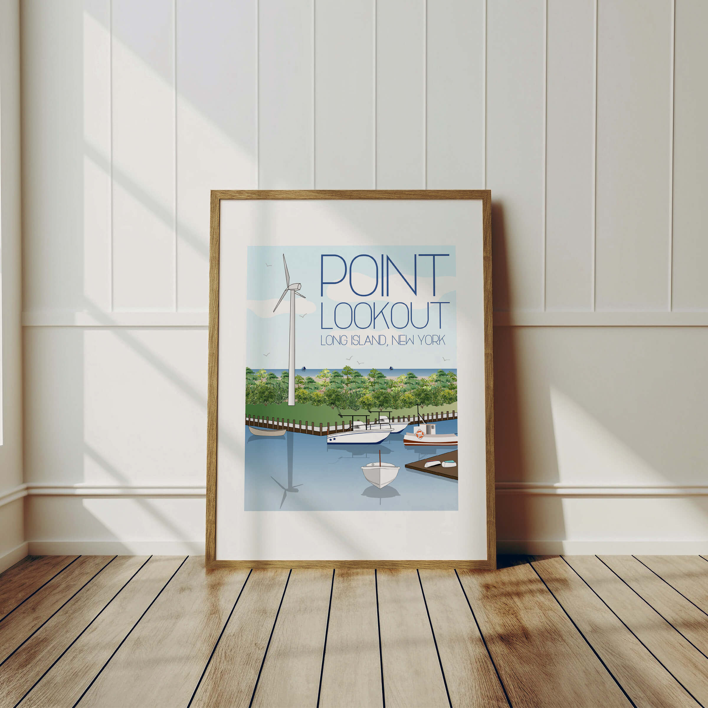 Point Lookout Art Print – Fox Burrow Designs