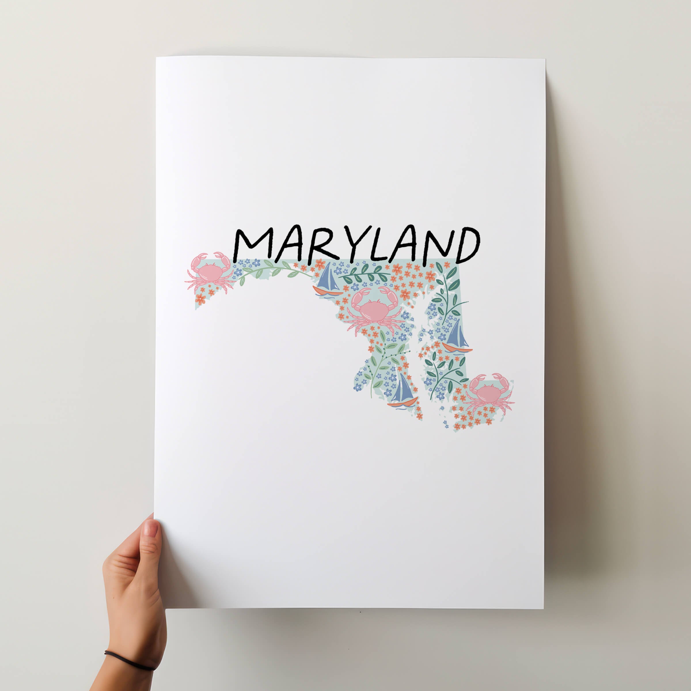 Maryland Art Print – Fox Burrow Designs