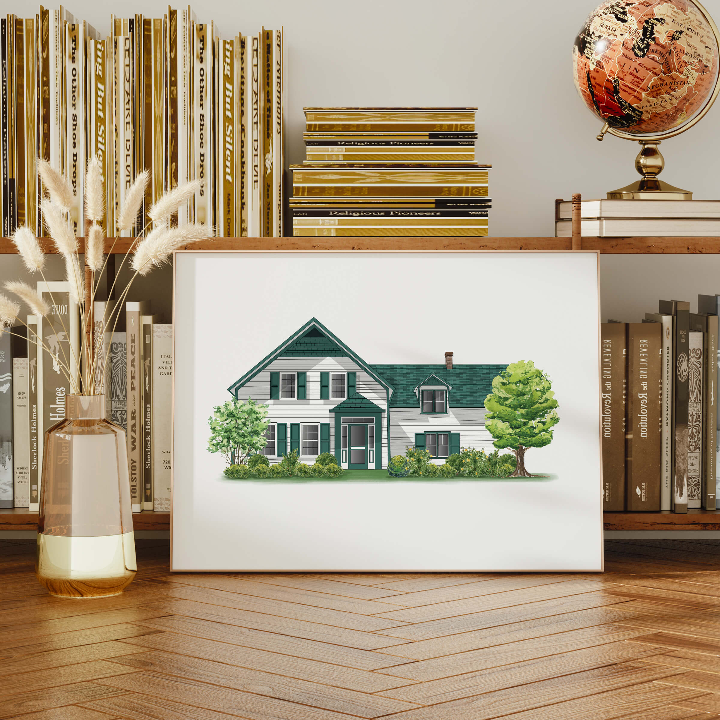 Custom Fiction Inspired Print – Fox Burrow Designs
