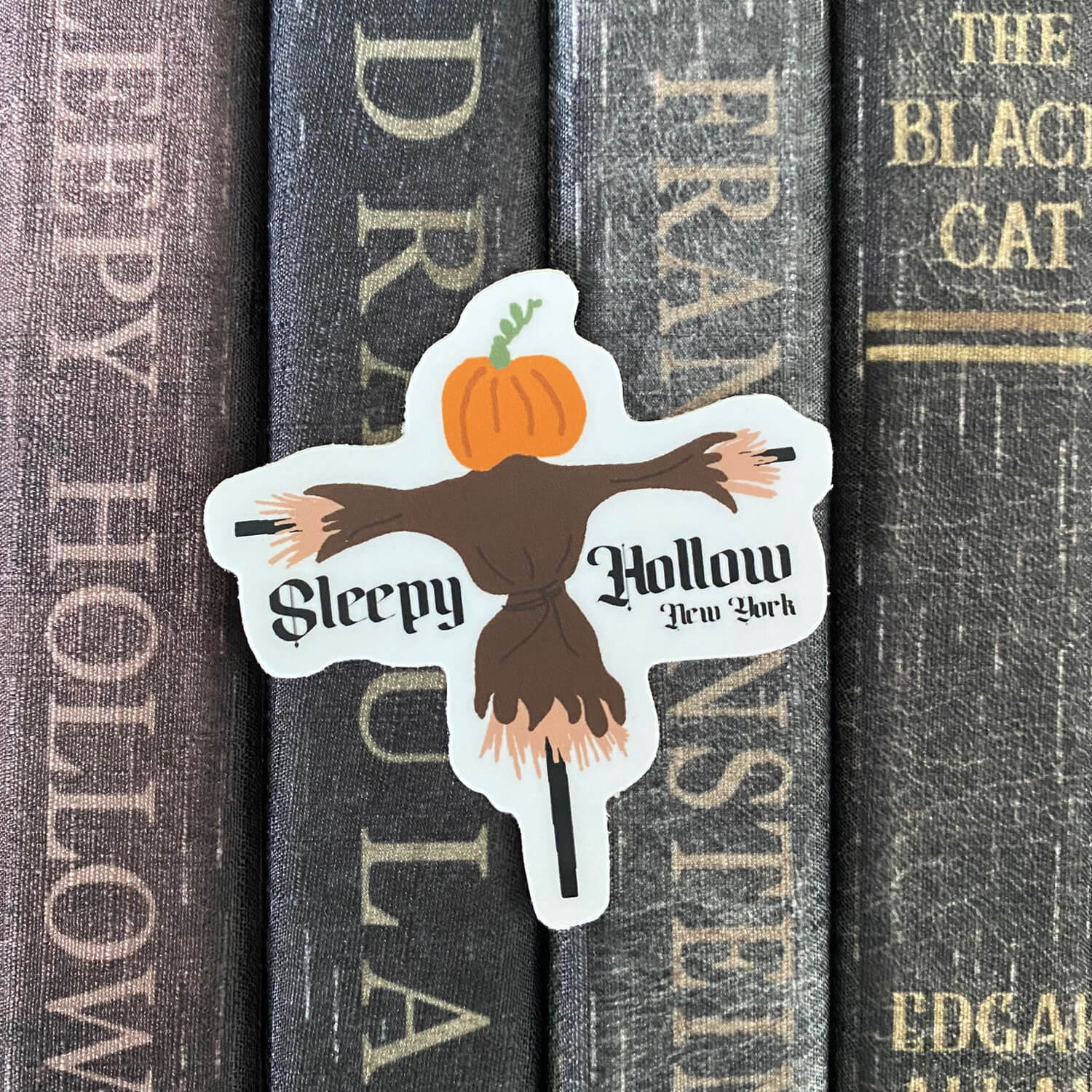 Sleepy Hollow Scarecrow Sticker – Fox Burrow Designs