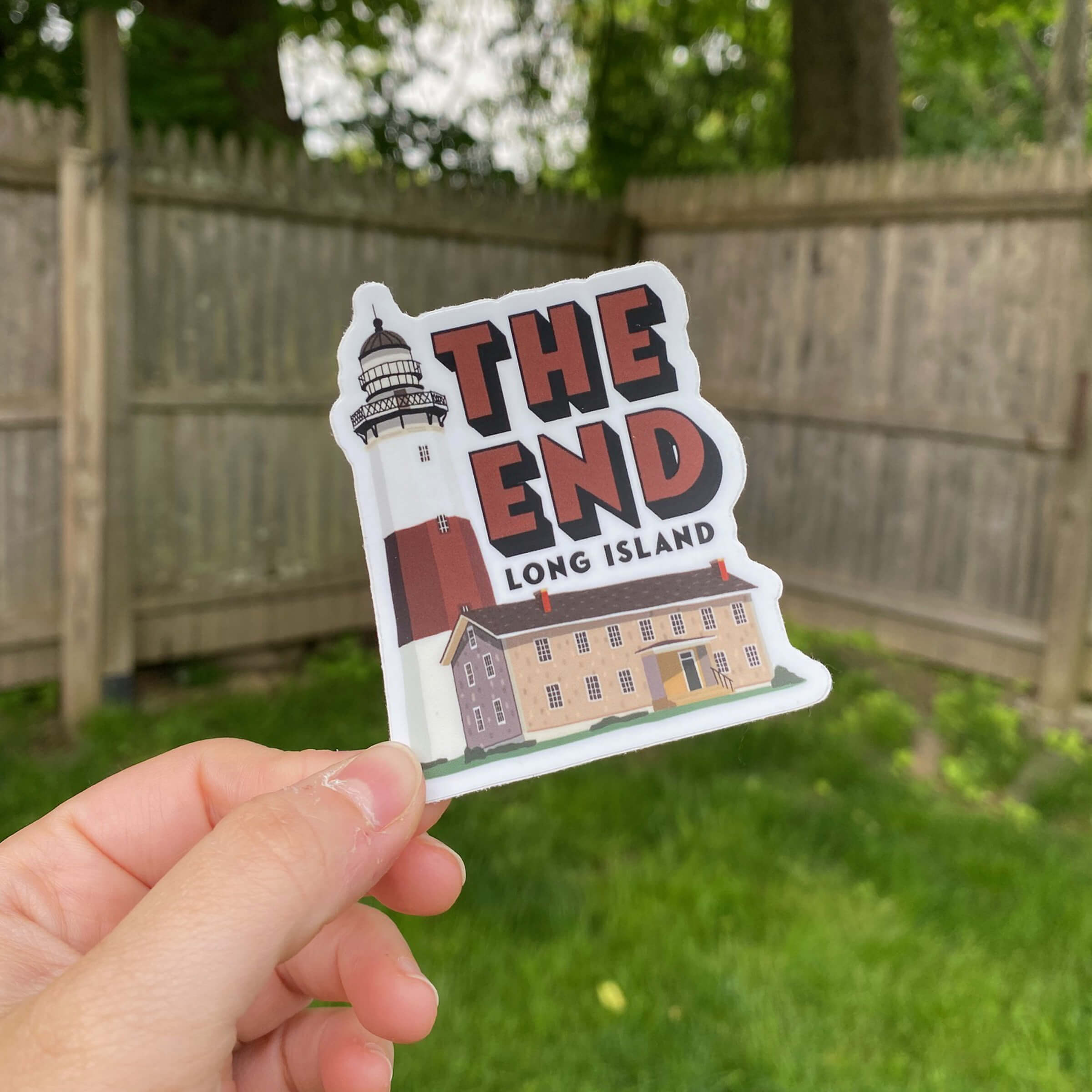 Montauk Sticker – Fox Burrow Designs