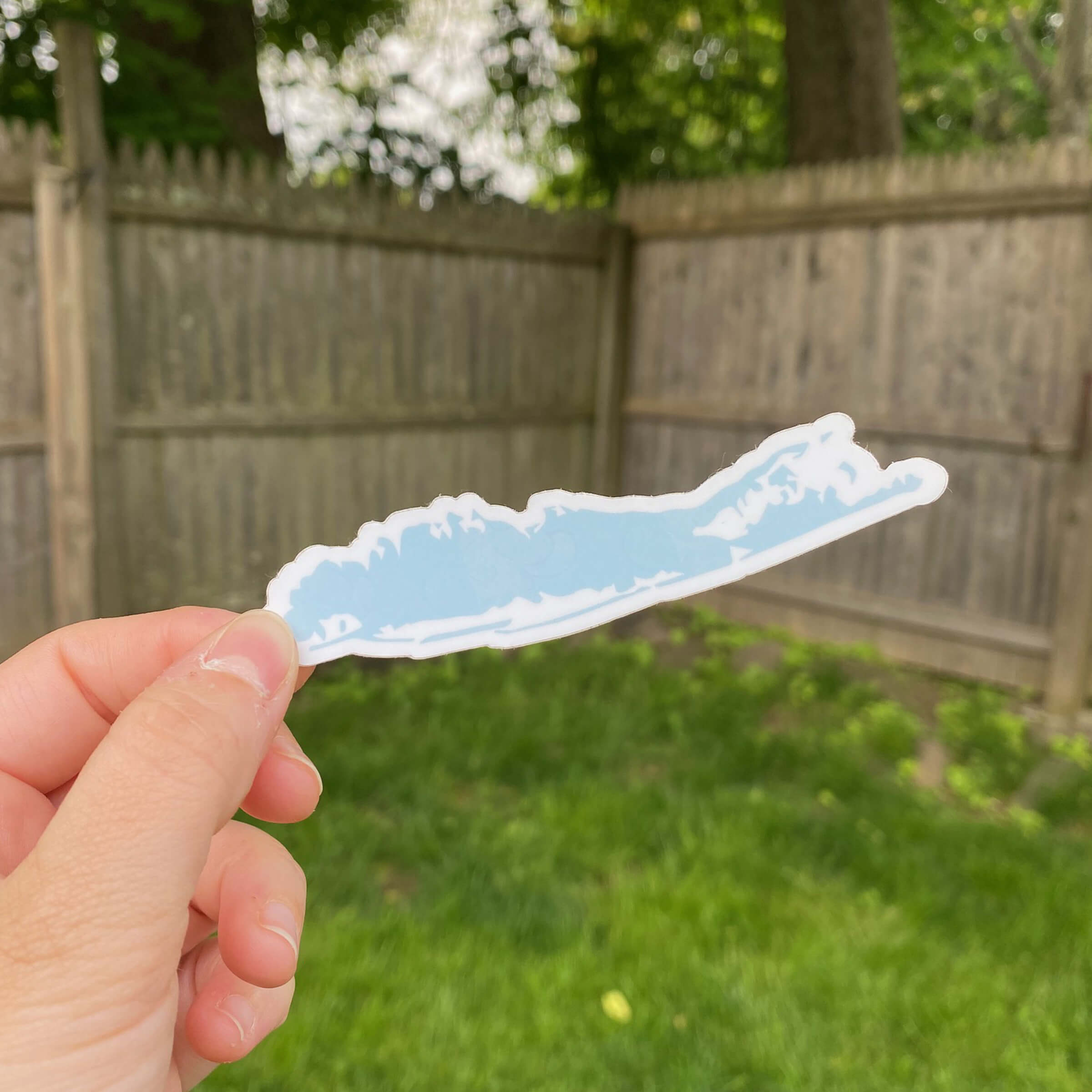 Long Island Sticker – Fox Burrow Designs